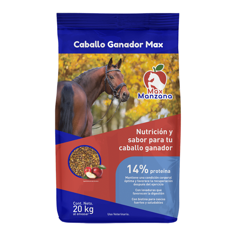CABALLO GANADOR MAX MANZANA 20KG - ADM Nutricion Animal